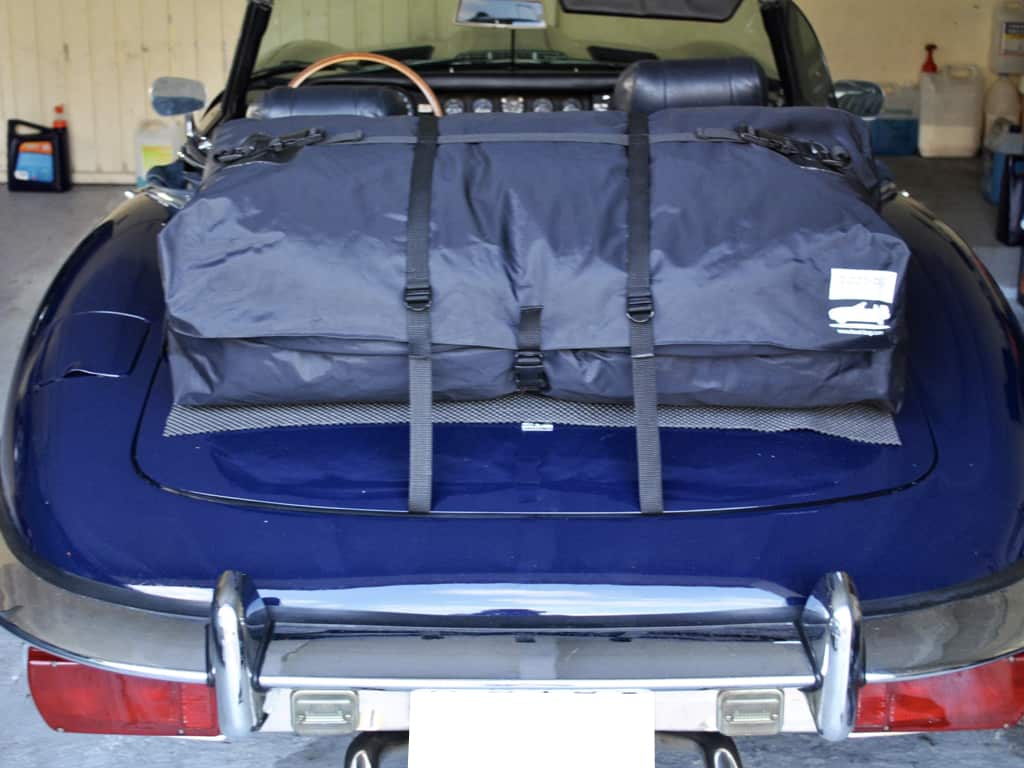 Jaguar E Type Trunk Luggage Rack - Innovative Luggage Bag